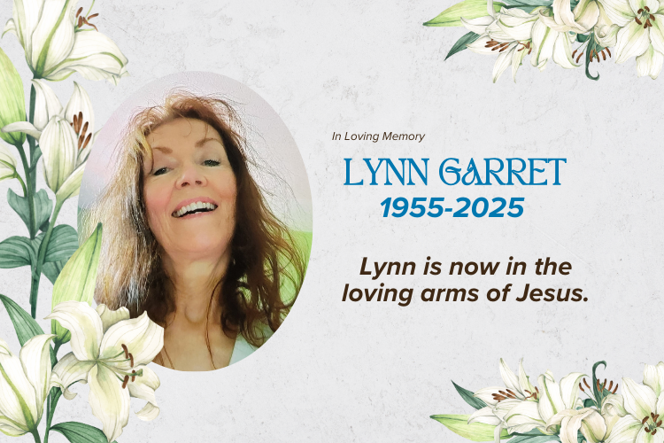 Lynn is now in the arms of Jesus. - The Family Radio Network, Inc.